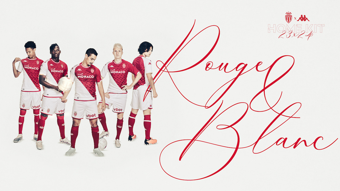 Le maillot domicile de l'AS Monaco dévoilé - La Diagonale