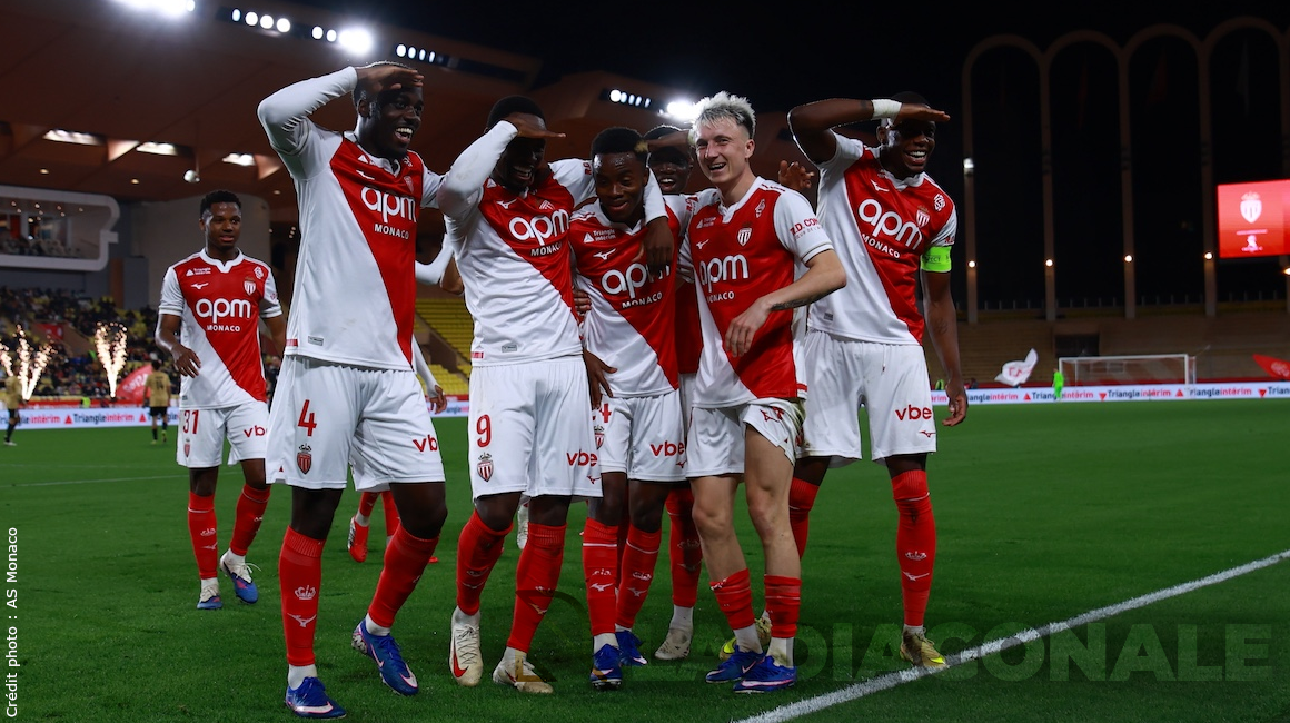 Monaco poursuit sa bonne série contre Angers (2-0) - La Diagonale